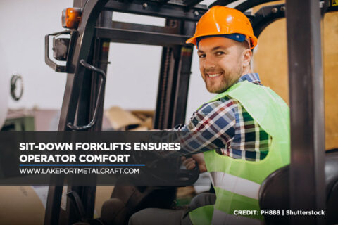Choosing Between a Sit-Down or Stand-up Forklift - Lakeport Metalcraft Inc.